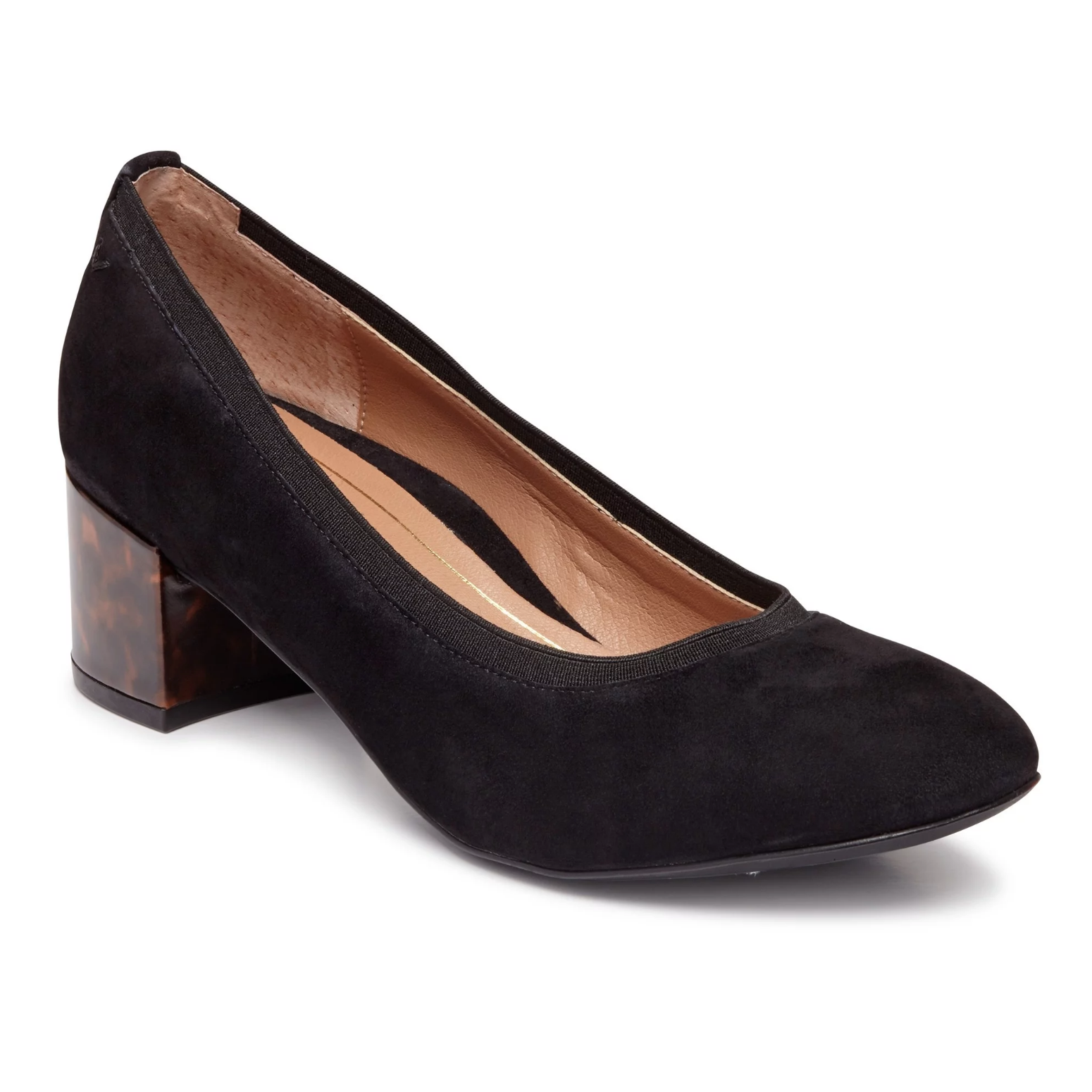 Vionic Women's Natalie Block Heel Black | Birkenstock & More